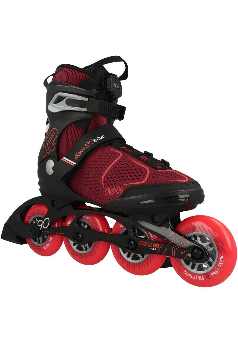 K2 ALEXIS BOA - Inline skates - burgundy-orange (30g0817)/rood - Zalando.be