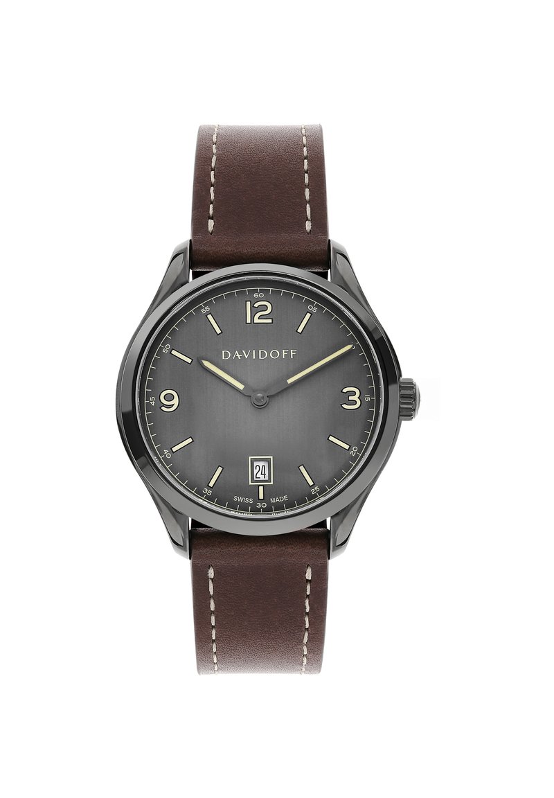 DAVIDOFF ESSENTIALS - Uhr - grau-anthrazit/grau - Zalando.de