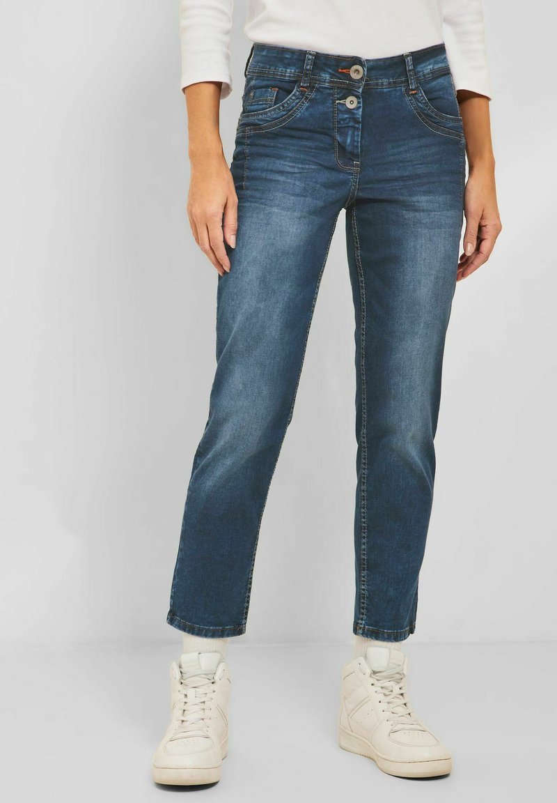 Cecil Jeans slim fit - blau/blå denim - Zalando.se