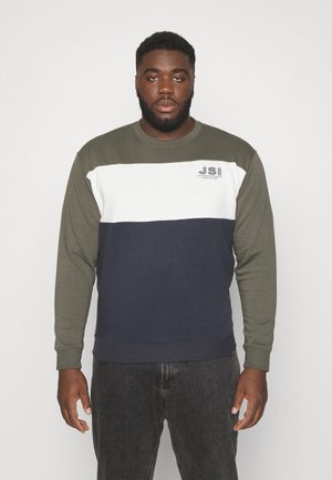 Urban Classics BASIC TERRY CREW - Sudadera - darkshadow/negro - Zalando.es