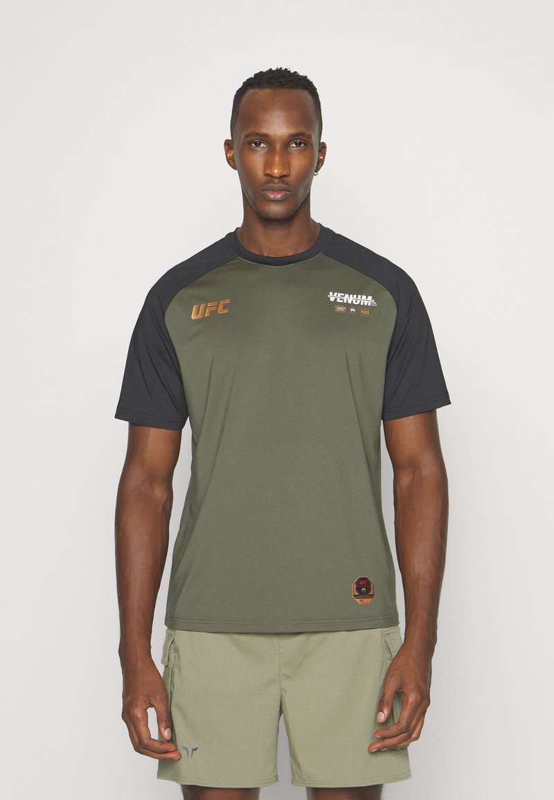 Venum UFC FIGHT WEEK - T-Shirt print - khaki/bronze/khaki - Zalando.at