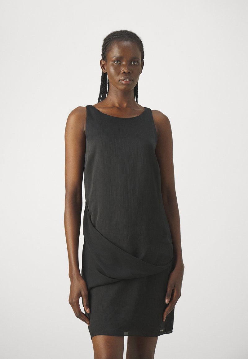 Armani Exchange VESTITO - Cocktail dress / Party dress - black - Zalando.ie