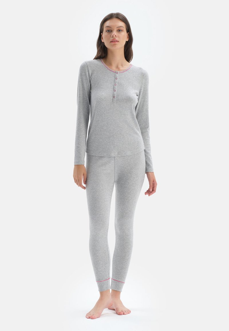 DAGI SET FUTURISTIC OPTIMISM - Pyjama - light grey/gris clair - ZALANDO.FR