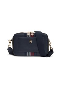 Tommy Hilfiger DISTINCT CAMERA BAG - Cross body bag - space blue/dark ...
