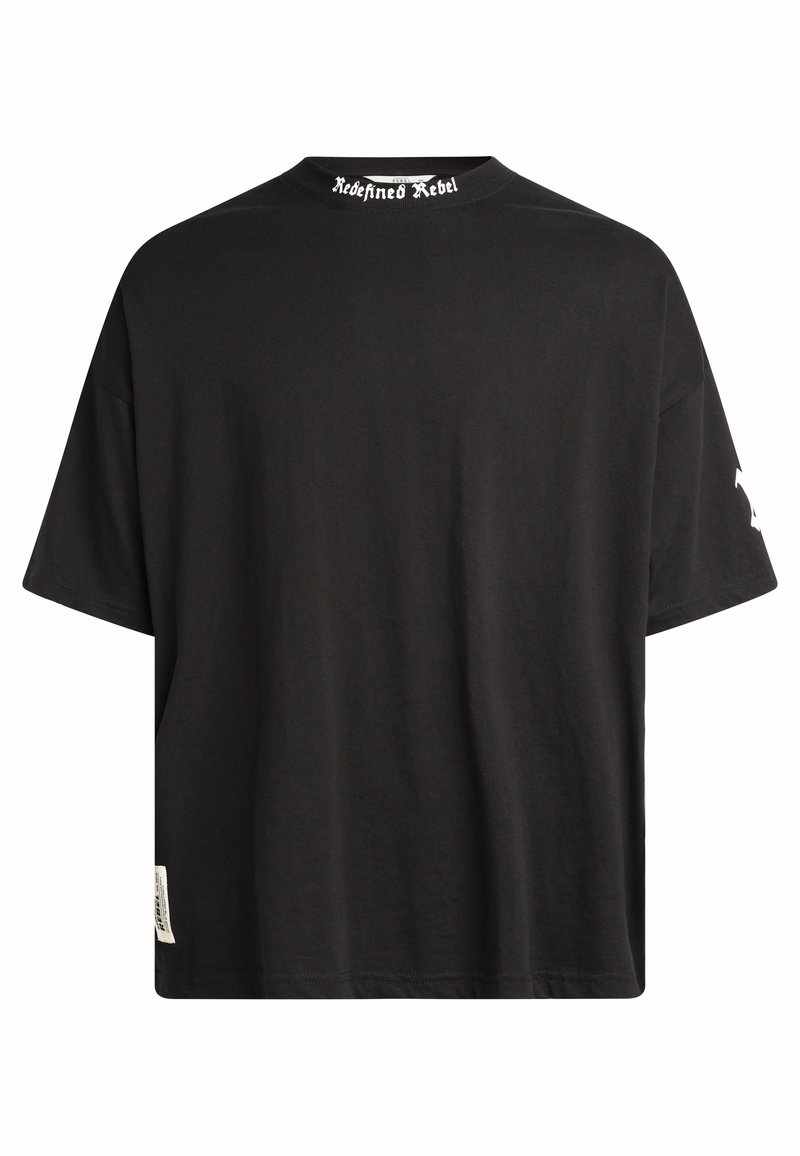 Redefined Rebel OTIS TEE - T-shirts med print - black/svart - Zalando.no
