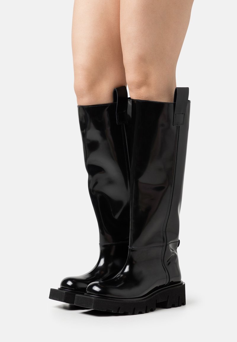 MSGM BOOTS - Platform boots - black - Zalando.ie