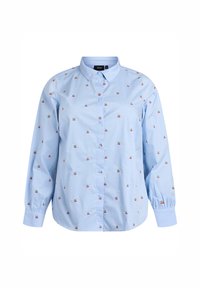 Zizzi MIT GESTICKTEN KIRSCHEN - Button-down blouse - open air w ch emb ...