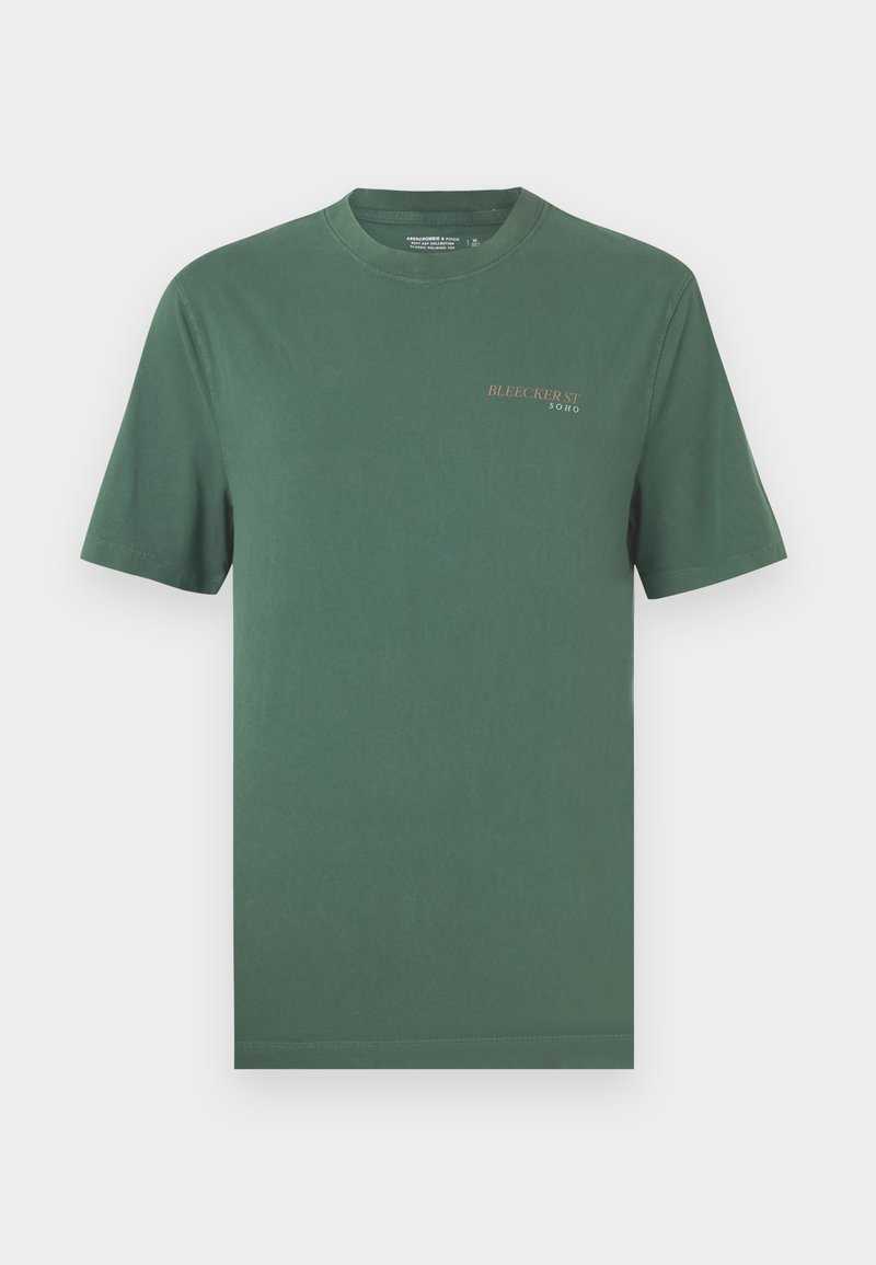 Abercrombie & Fitch CITY BAR IMAGERY - T-shirt imprimé - green/vert ...