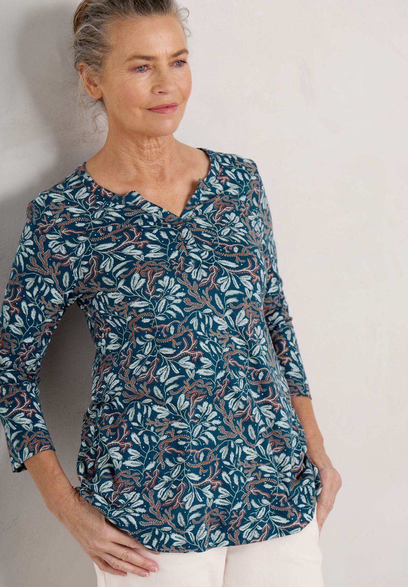 Seasalt Cornwall RISSO SHORT SLEEVE - T-shirt print - flowing reeds ...