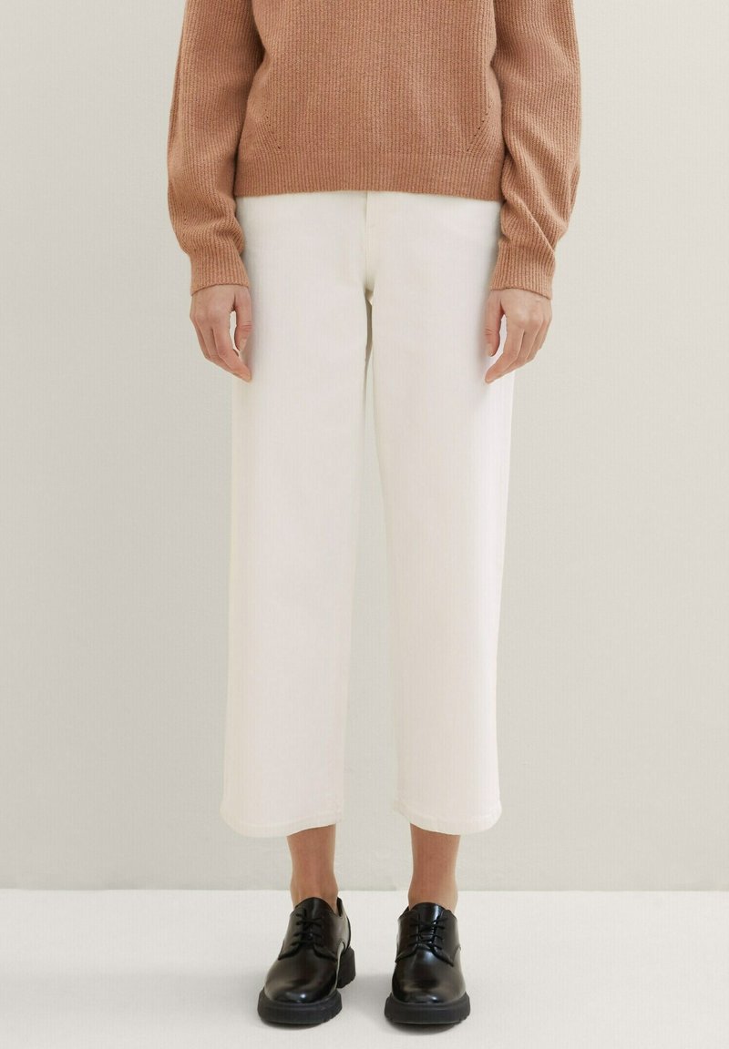 TOM TAILOR Jeans Straight Leg - whisper white/offwhite - Zalando