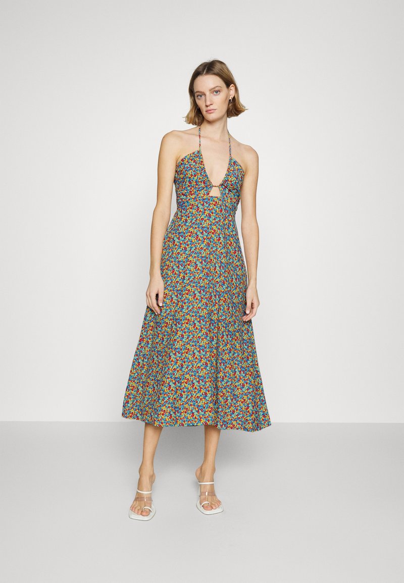 Faithfull the brand ARLES MIDI DRESS - Denní šaty - mohina floral print ...
