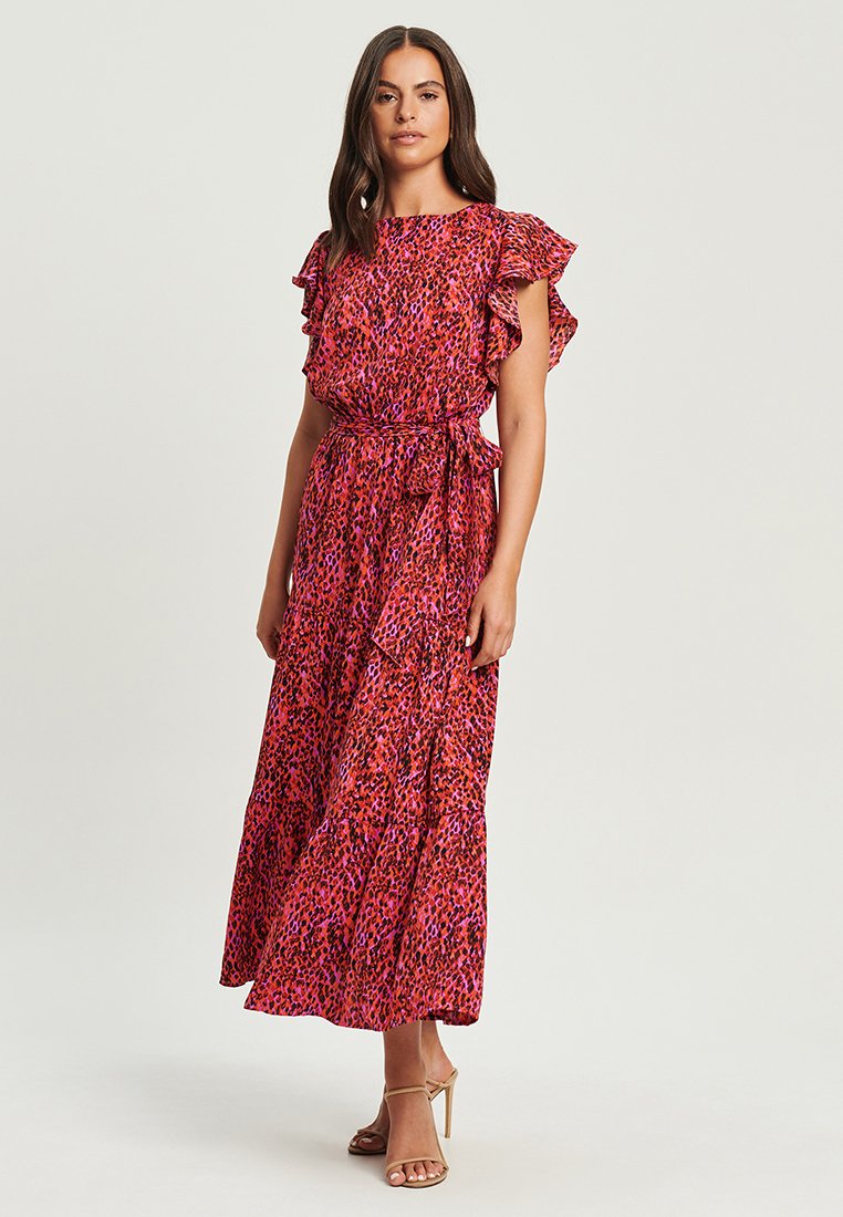 TUSSAH DEANDRA - Day dress - pink abstract/light pink - Zalando.ie