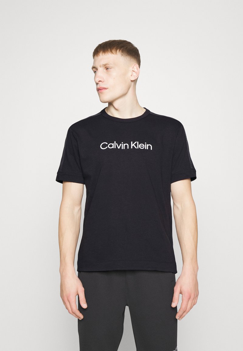 Calvin Klein Performance Sporta Krekli Black Beauty Melns Zalando Lv