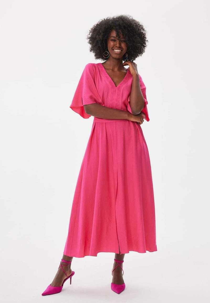 blue shadow MIRA - Sukienka letnia/różowy neon - Zalando.pl