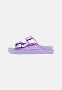 Buffalo SOL ARI - Pantolette flach - purple metallic/lila - Zalando.ch