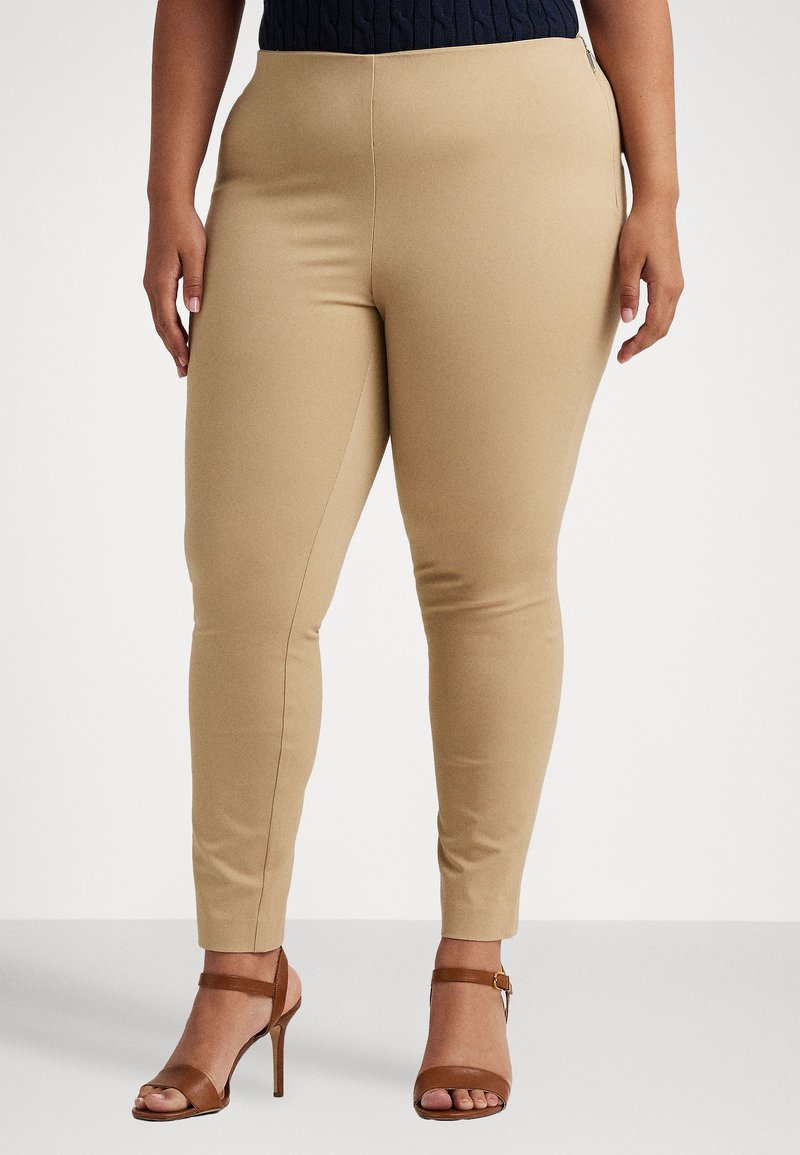 Lauren Ralph Lauren Woman KESLINA SKINNY PANT - Trousers - birch tan ...