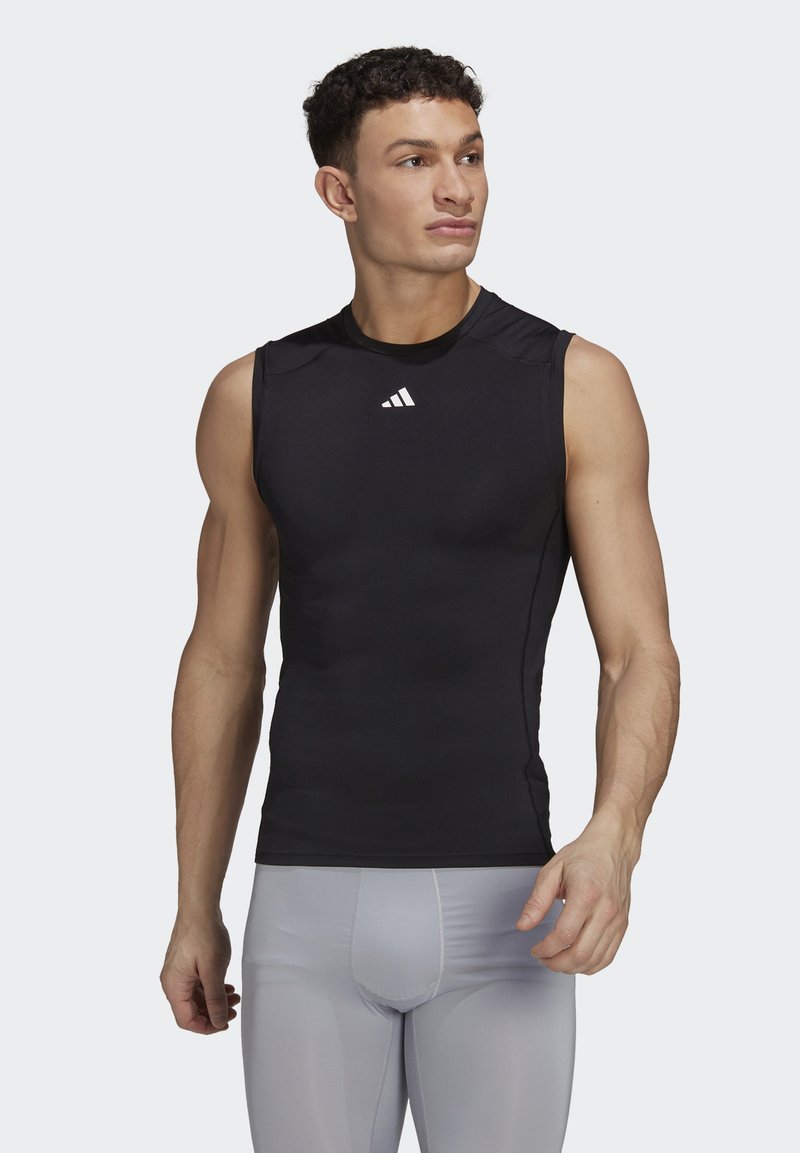 adidas Performance TECHFIT - Top - black - Zalando.ie