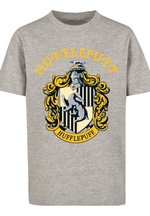 F4NT4STIC HARRY POTTER HUFFLEPUFF CREST - T-shirt print - heather grey ...