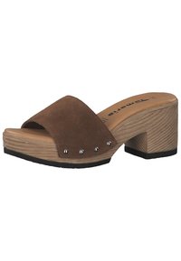 Tamaris Clogs - cuoio/dunkelbraun - Zalando.de