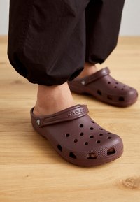 Crocs CLASSIC UNISEX - Clogs - dark cherry/bordeaux - Zalando.co.uk