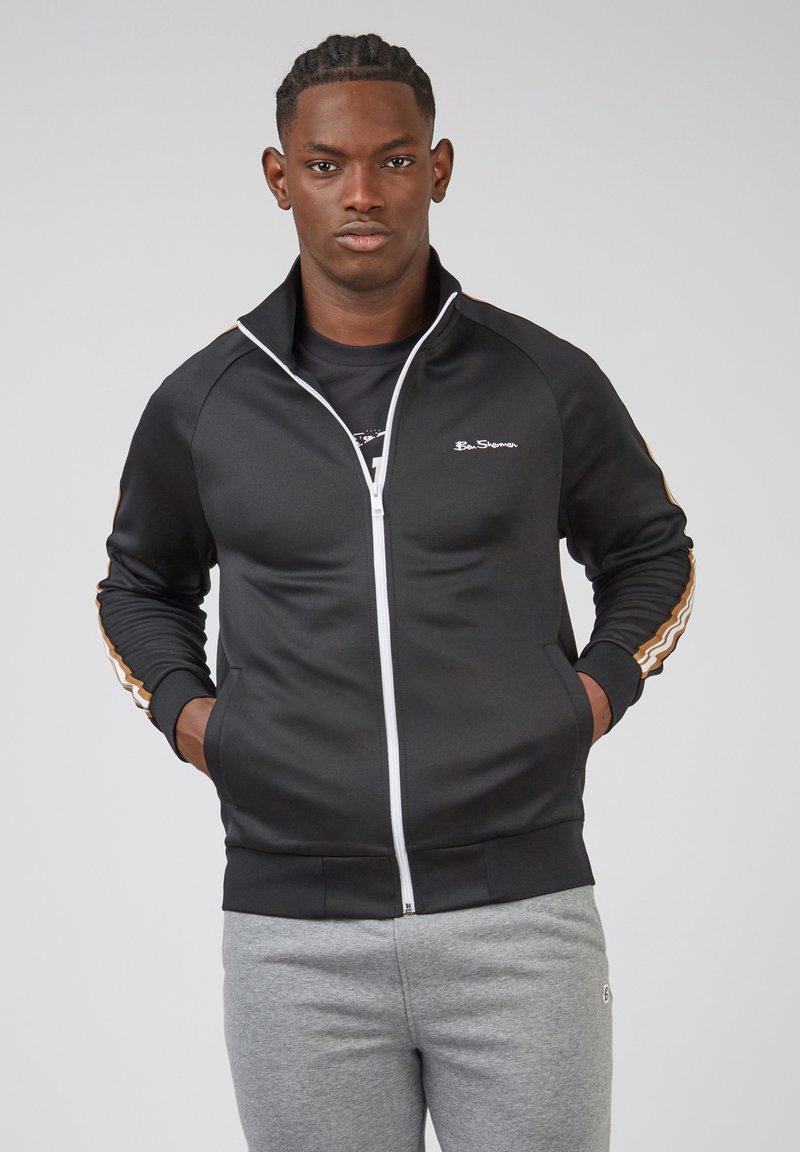 Ben Sherman TRACK - Trainingsjacke - black/schwarz - Zalando.at