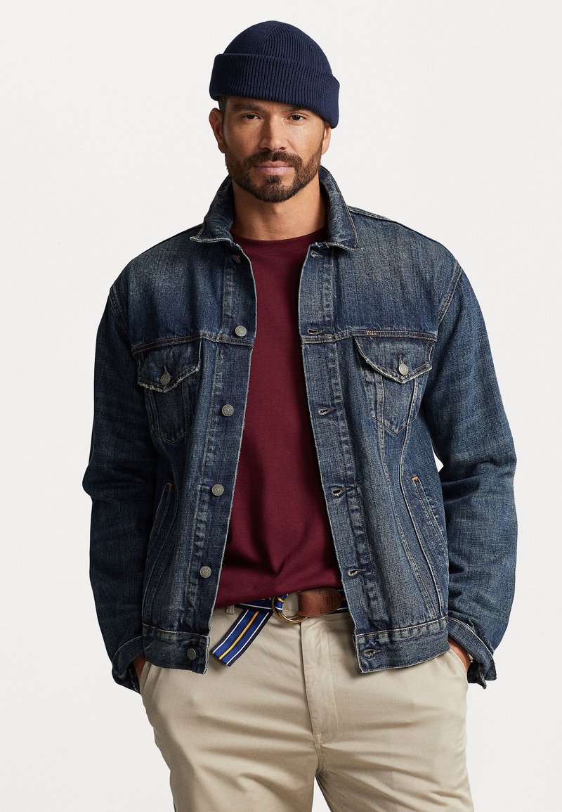 Polo Ralph Lauren Big & Tall DENIM TRUCKER JACKET - Denim jacket ...