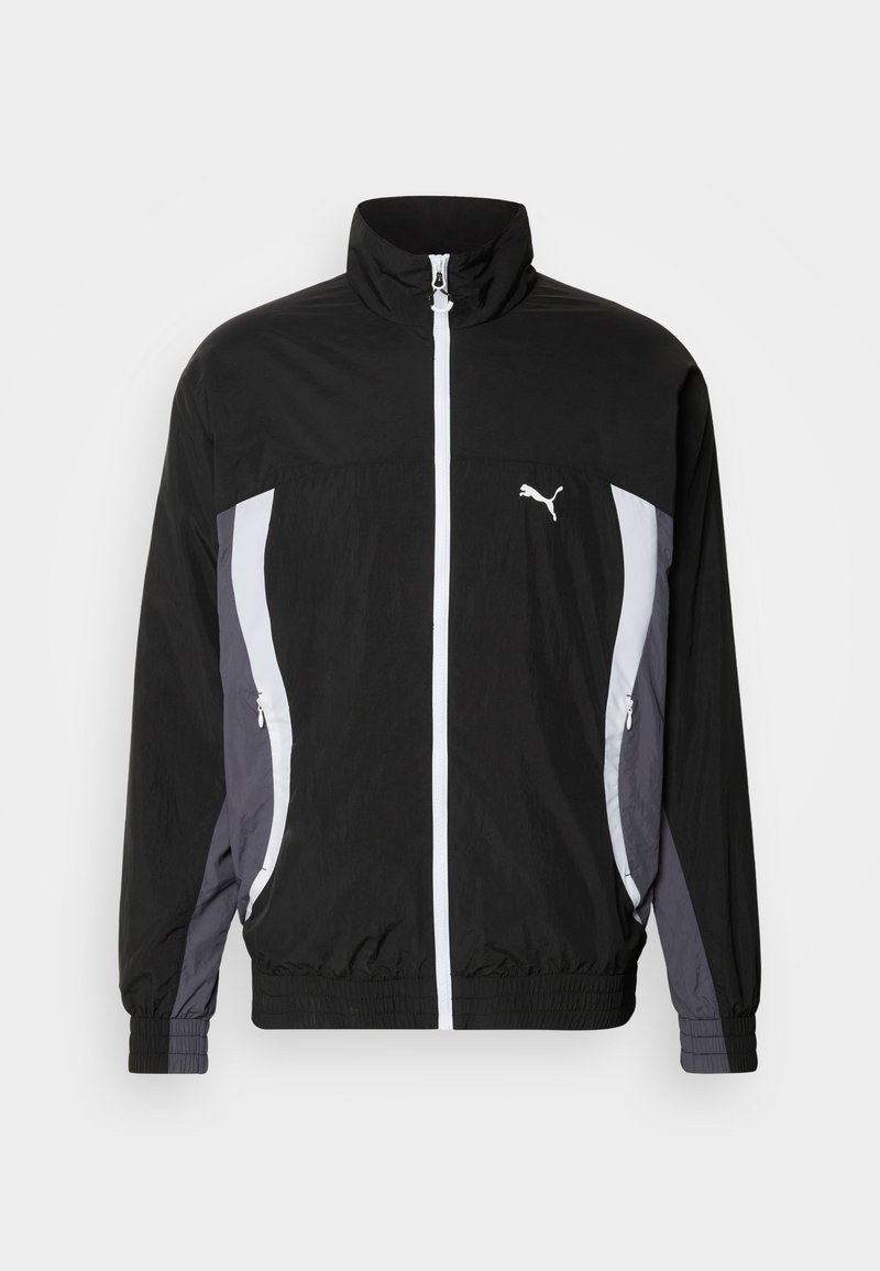 Puma CELLERATOR TRACK JACKET - Veste légère - black galactic gray/noir ...