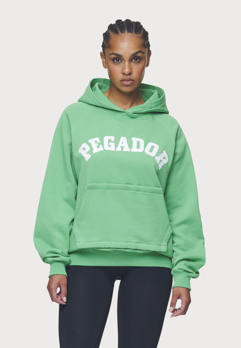 Pegador GALA OVERSIZED HOODIE - Sweatshirt - washed peppermint green ...