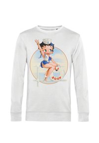 Henry Tiger BETTY BOOP SAILOR PIN - Sweatshirt - white/weiß - Zalando.de