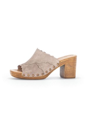 Tamaris Clogs - cuoio/dunkelbraun - Zalando.de