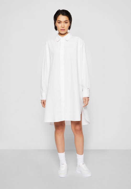 Tommy Hilfiger 1985 Mini Corplogo Kjole Ancient White Offwhite