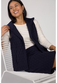 GINA LAURA Sweat zippé - dark blue/bleu marine - ZALANDO.CH