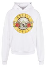 F4NT4STIC GUNS 'N' ROSES VINTAGE CLASSIC LOGO - Hoodie - weiß/wit ...
