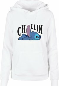 ABSOLUTE CULT LILO AND STITCH CHILLIN - Hanorac - white/alb - Zalando.ro