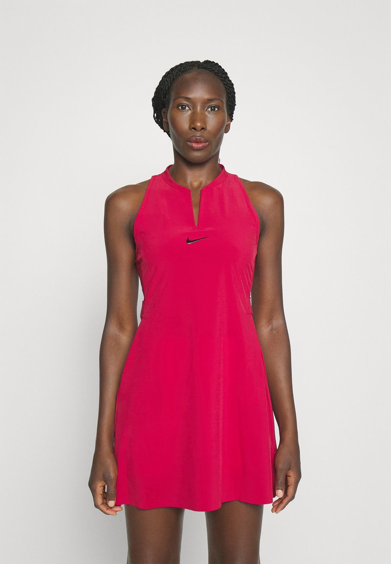 Nike Performance DRESS - Jurken - noble red/black/rood - Zalando.be