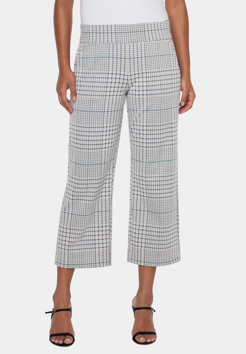 Liverpool Los Angeles MABEL PULL-ON WIDE LEG - Bukser - soft sand grey ...