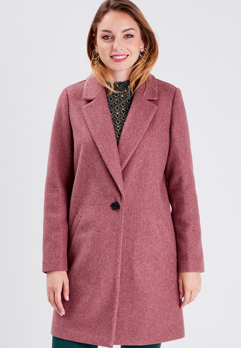 Cache Cache Abrigo clásico - vieux rose/dorado rosáceo - Zalando.es