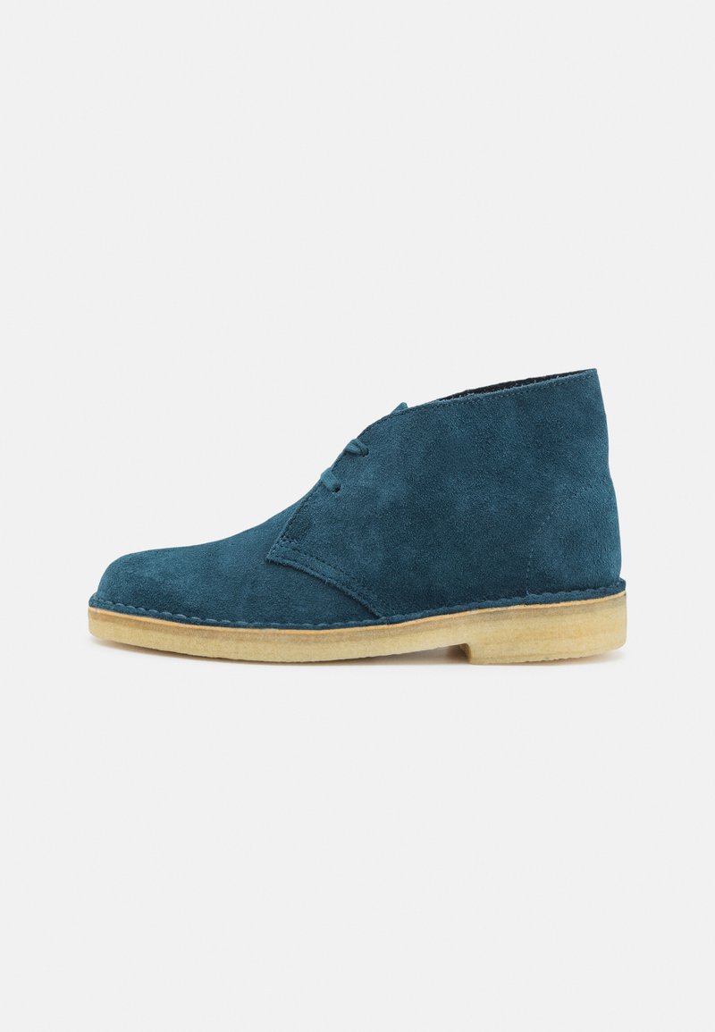 Clarks Originals DESERT - Ankle boots - deep blue/dark blue - Zalando