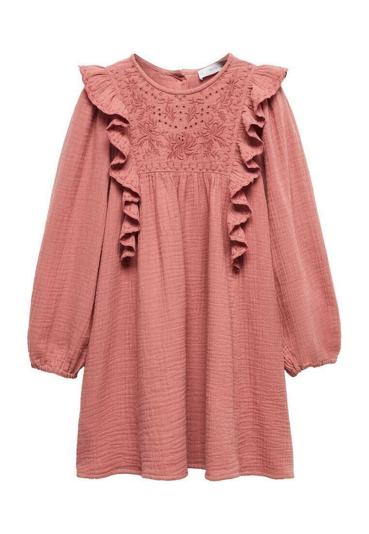 Mango Kids DANI - Robe de jour - rosa/rose - ZALANDO.FR