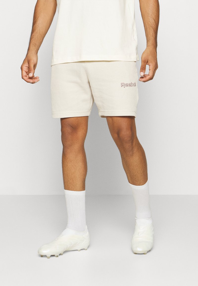 Reebok WAFFLE SHORT - Short de sport - stucco/blanc - ZALANDO.FR