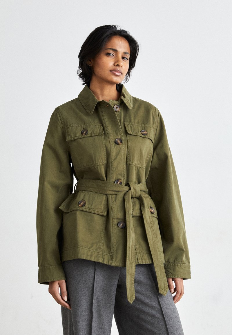 Barbour TILLY CASUAL - Jeansjacke - burnt olive/oliv - Zalando.at