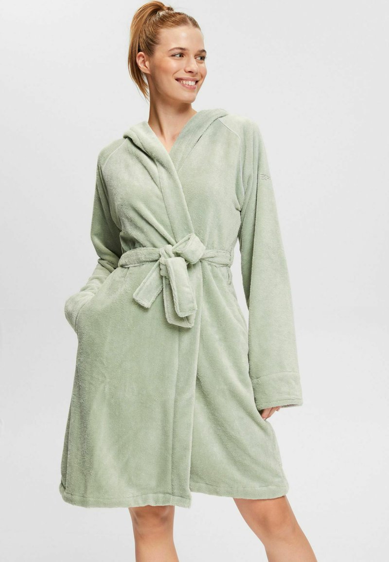 Esprit Kylpytakki - soft green/vaaleanvihreä - Zalando.fi