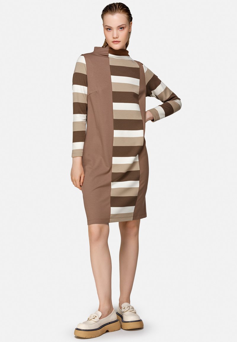 HELMIDGE Robe de jour - dunkel beige/marron - ZALANDO.FR