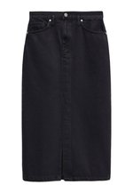 Mango SOLEIL - A-Linien-Rock - black denim - Zalando.de