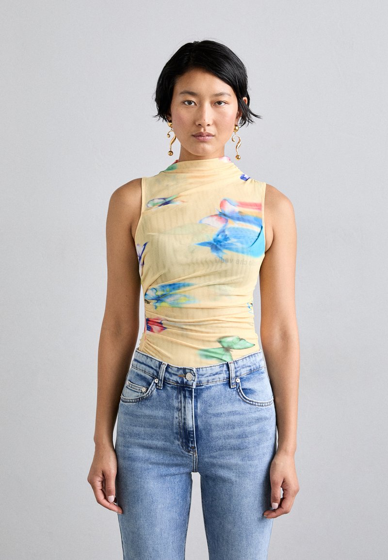 MOSCHINO JEANS - Top/mleczny - Zalando.pl