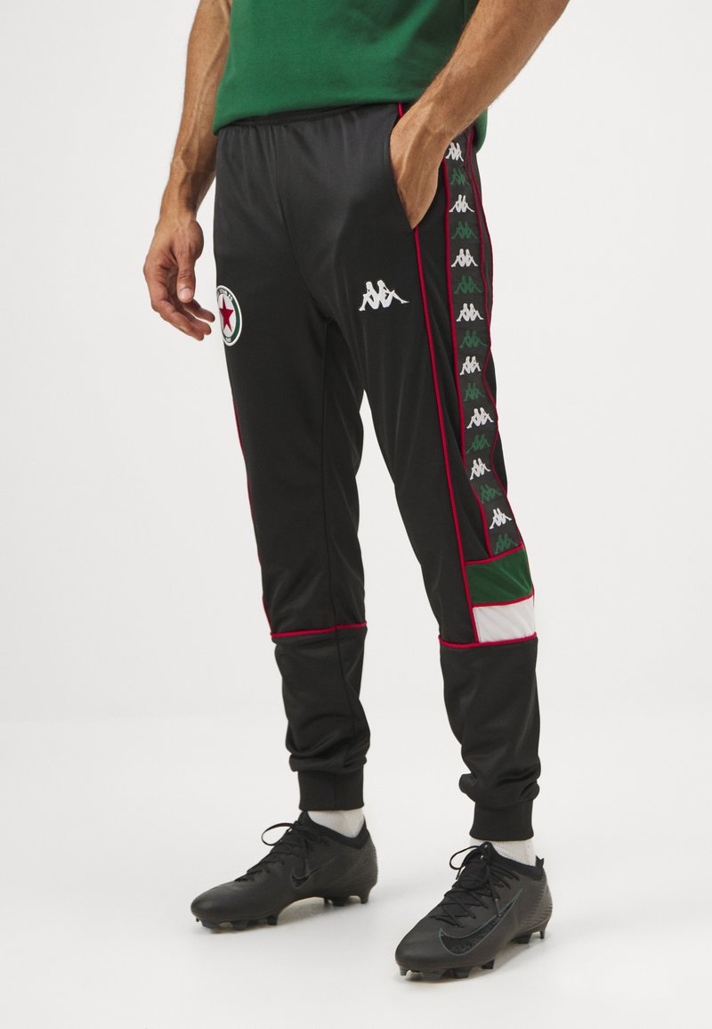 Kappa Gara RED STAR FC - Spodnie treningowe/czarny - Zalando.pl