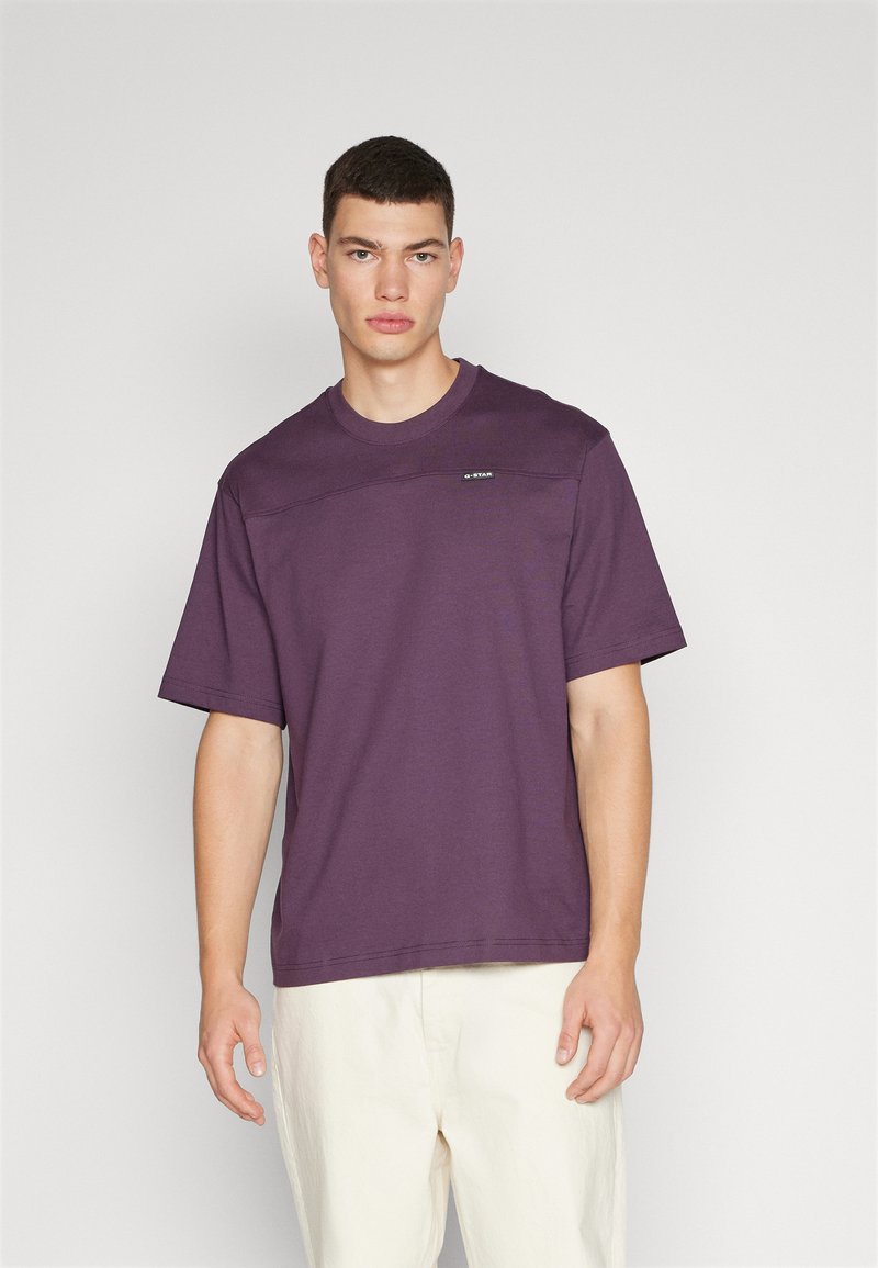 G-Star BOXY BASE - T-Shirt basic - lt maze/lila - Zalando.de