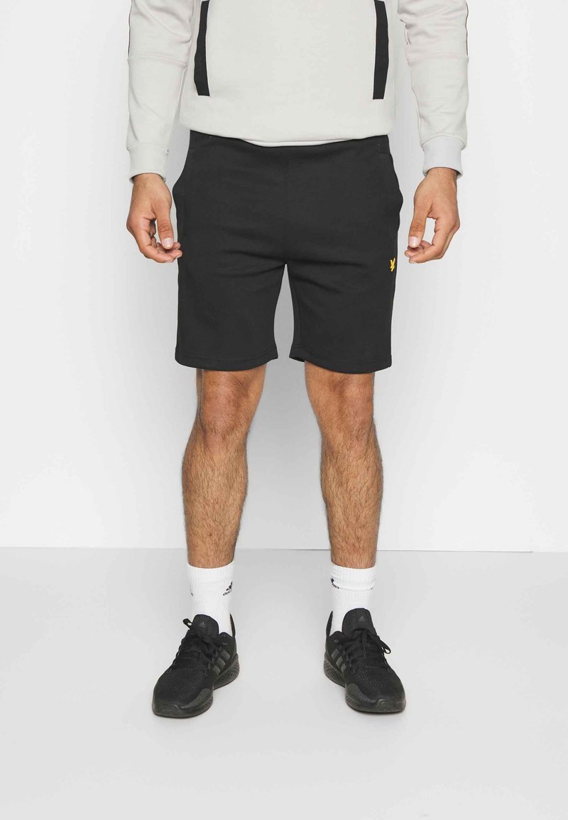 Lyle & Scott POCKET BRANDED SHORTS - Sport rövidnadrágok - jet black ...