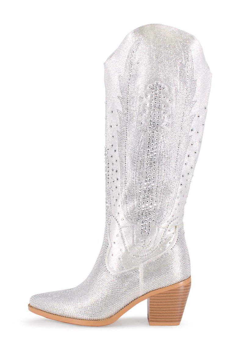 Blogger Botas camperas - plata/plateado - Zalando.es