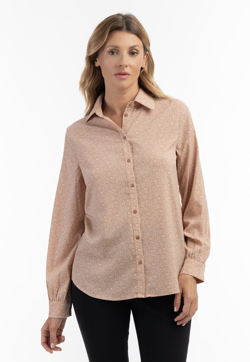 usha QISHA - Chemisier - braun beige/marron - ZALANDO.FR